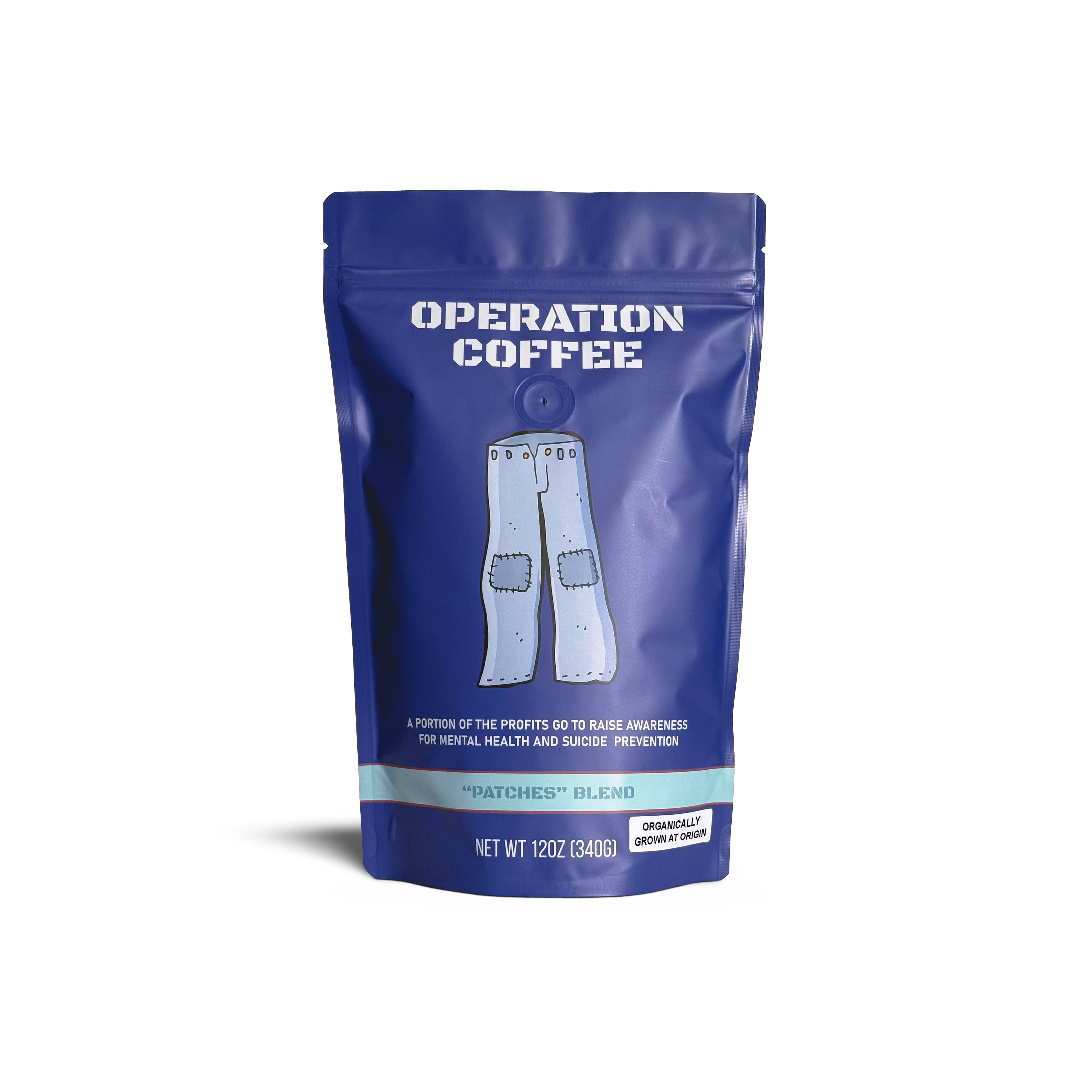 "Patches" Blend Medium Dark Roast – Operation Coffee L.L.C